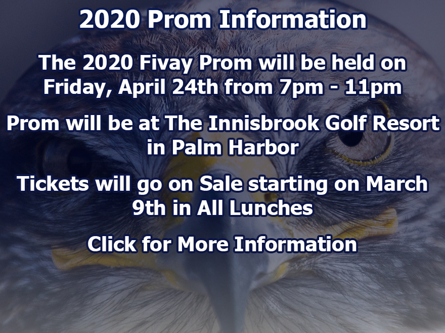 2020 Prom Information | Fivay High School